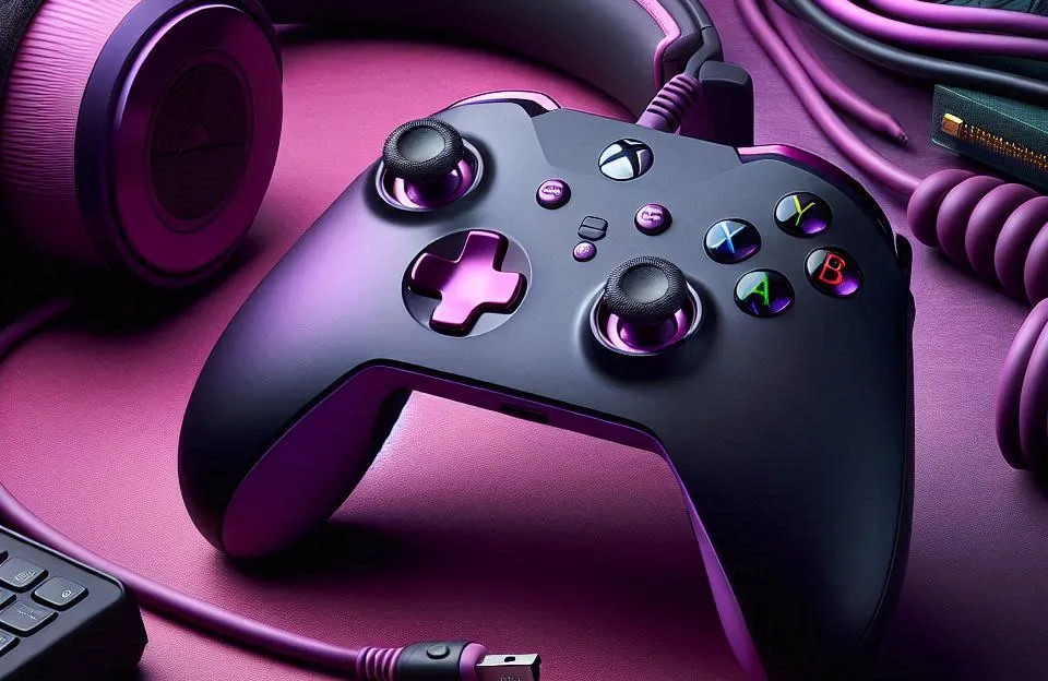Xbox Core Wireless Gaming Controller Astral Purple Conforto Versatilidade e Estilo