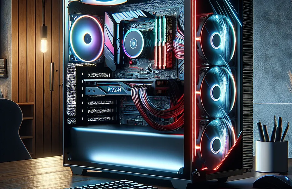 Monte seu PC: Ryzen 5 5500, RTX 4060, 16GB, 512GB SSD Monte seu PC: Ryzen 5 5500, RTX 4060, 16GB, 512GB SSD
