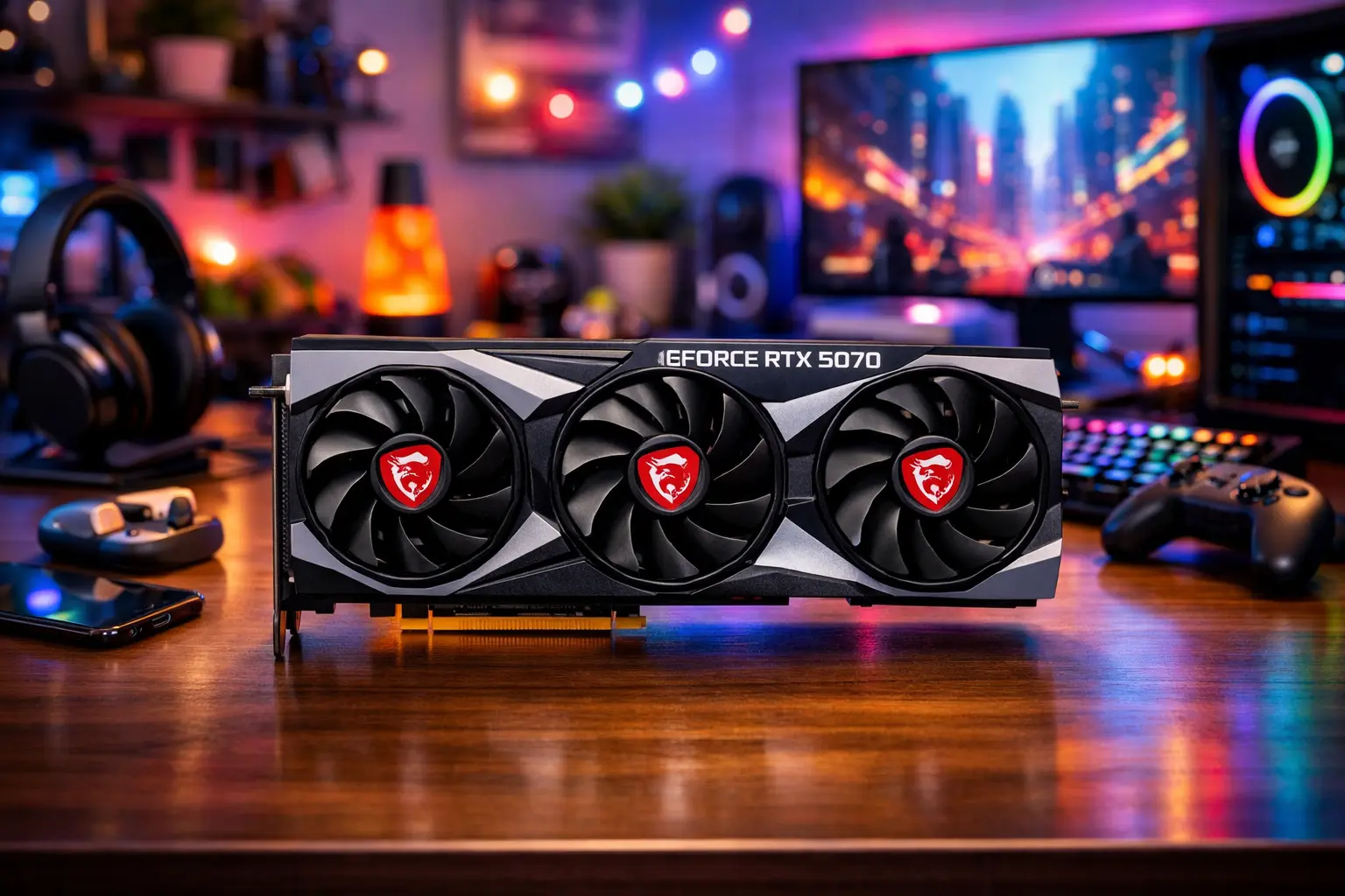 Performance de ponta: 6 Placas de Vídeo MSI GeForce RTX 5070